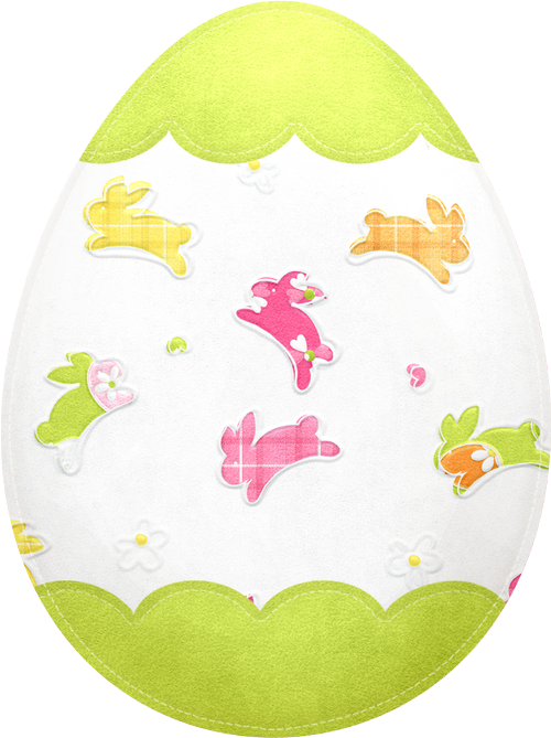 Nice Eggs of the Spring Easter Clip Art. - Oh My Fiesta! in english