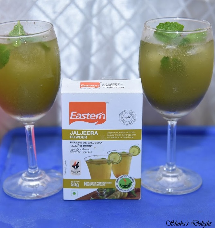 Shoba's Delight: Jal Jeera Drink- Indian Flavoured Lemonade