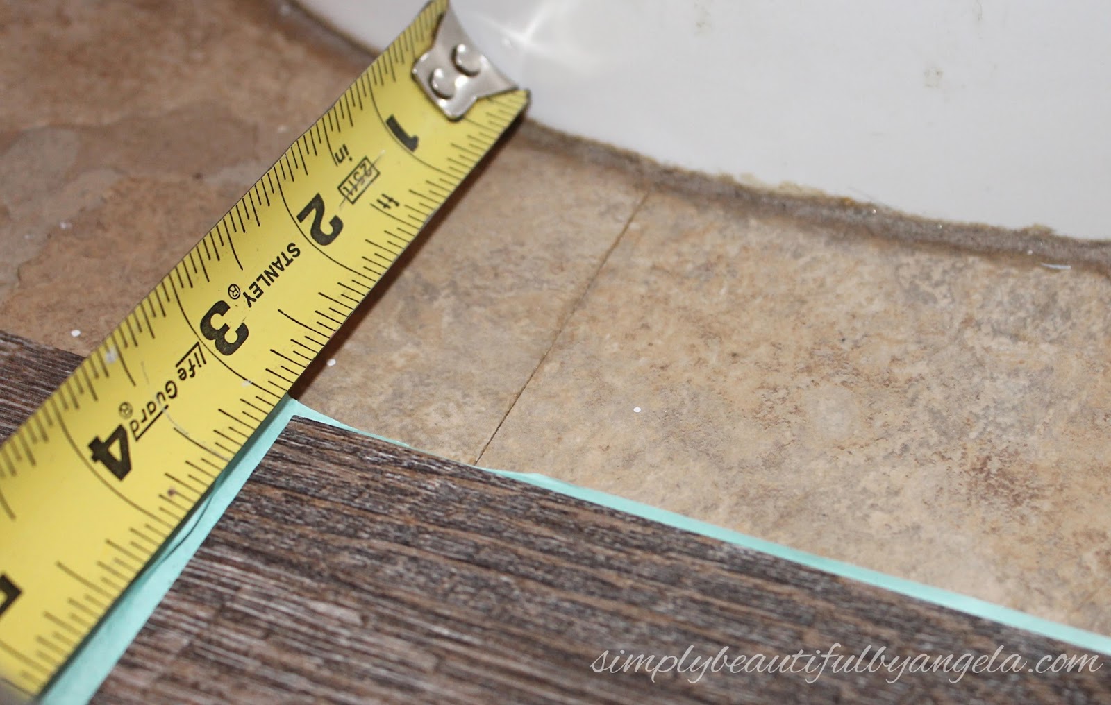 Updated Peel & Stick Wood Look Floors Tutorial