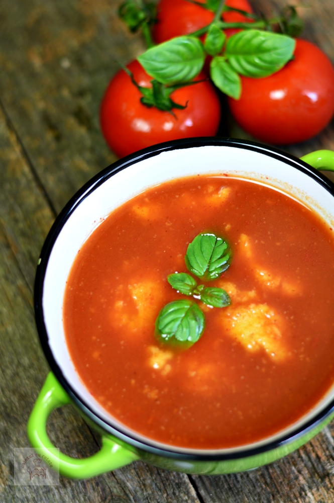 Supa de rosii cu galuste - CAIETUL CU RETETE