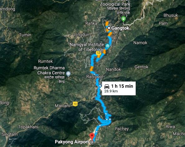 Pakyong Airport Timings
