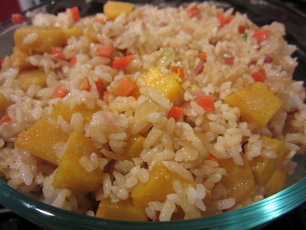 The Foodening Blog: Pumpkin Fried Rice