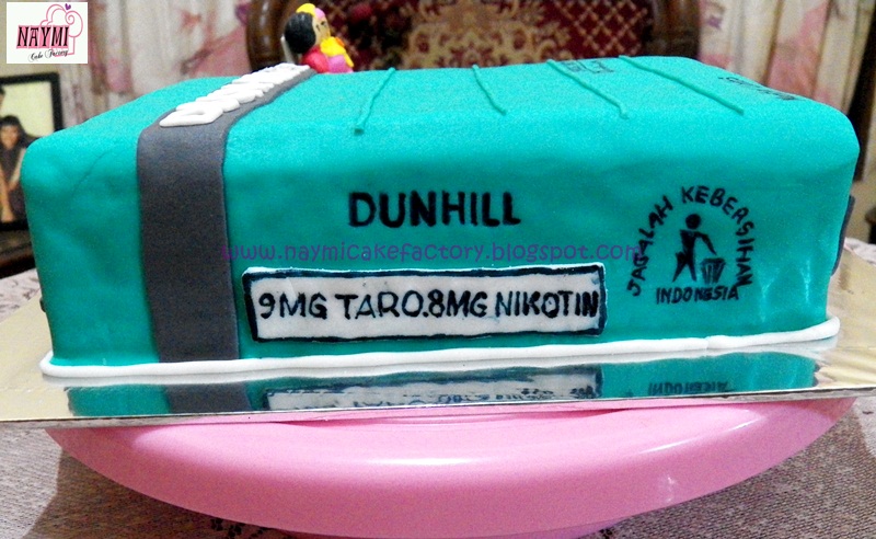 Naymi Cake Factory: Tart Cake Rokok Dunhill Light Menthol