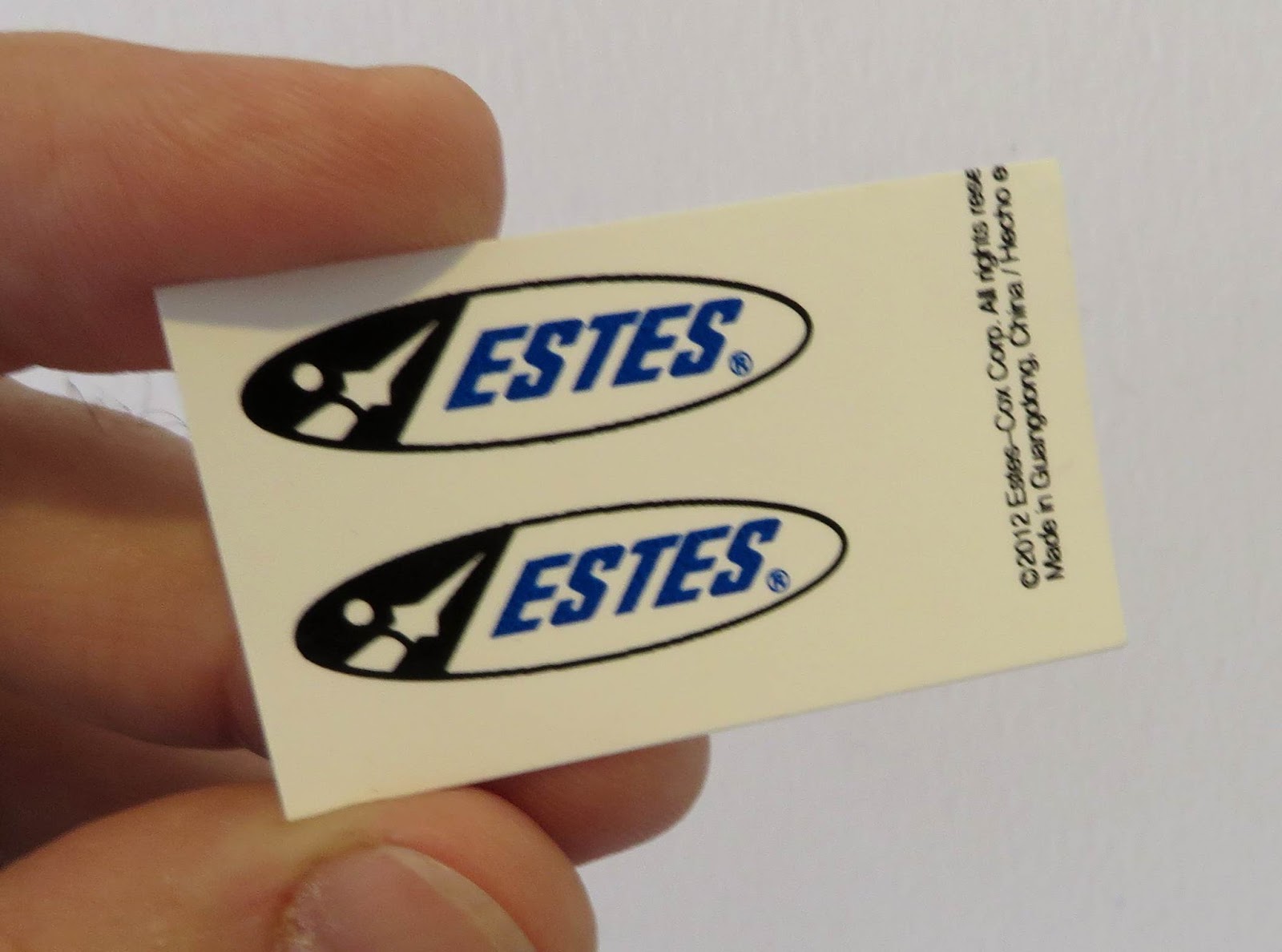 Model Rocket Building: Logo Decals?