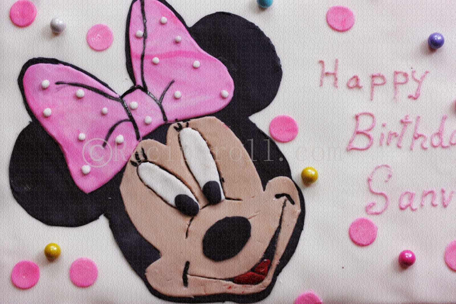 Minnie Mouse Cake | Girls Birthday Cakes