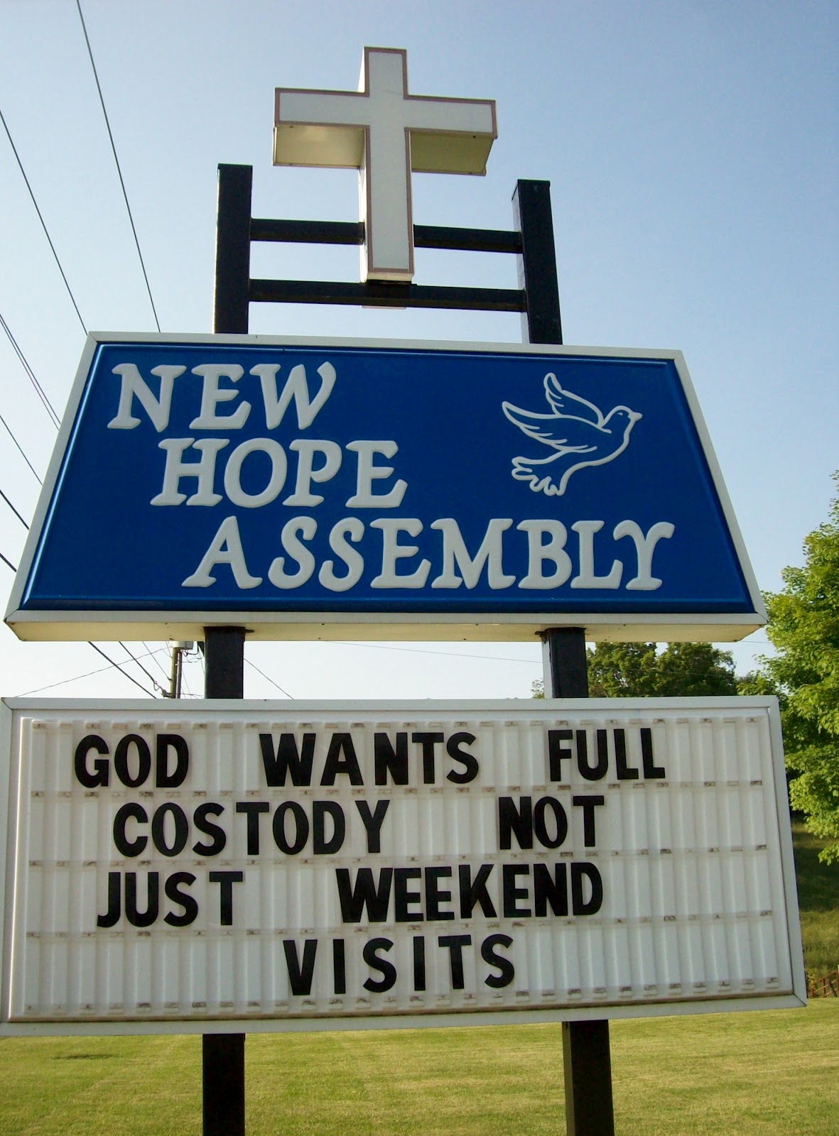 West Virginia Mission: Church signs...