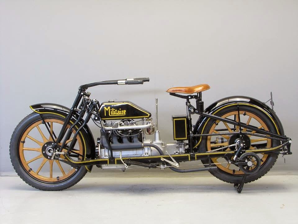 Just A Car Guy: Wood rim and spoke motorcycle... huh! I don't recall ...