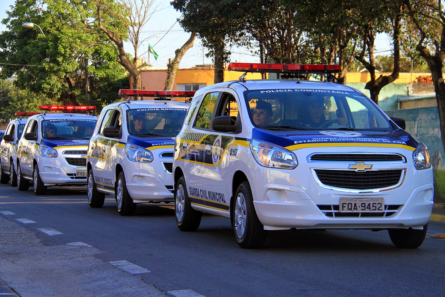 GCM News: GCM de Poa SP, ganha quatro novas viaturas. GCM News: GCM de Poa SP, ganha quatro novas viaturas.