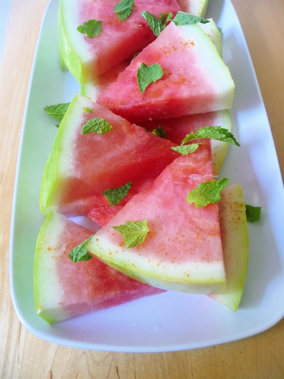 dinner party: boozy watermelon