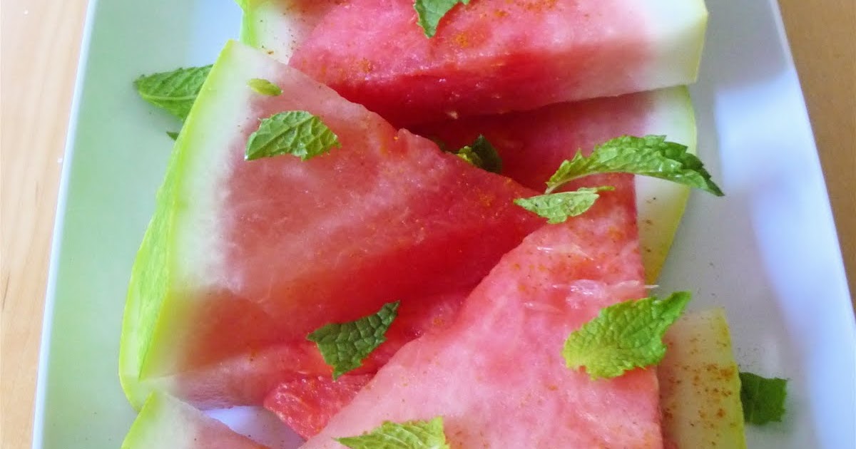 dinner party: boozy watermelon