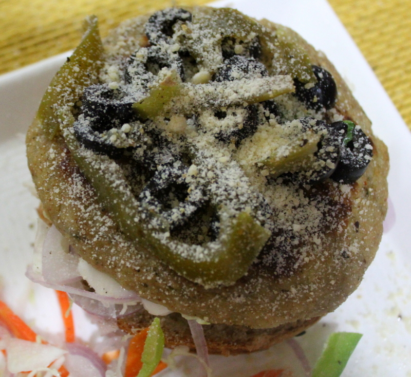 The Big Fat Burger with Olives and Jalapenos - Ribbons to Pastas