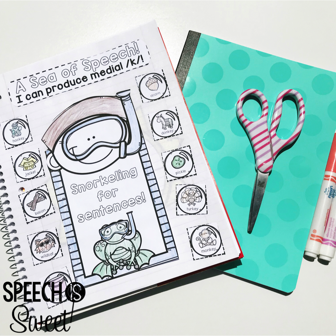 Ocean Theme in Speech Therapy! - Speech is Sweet