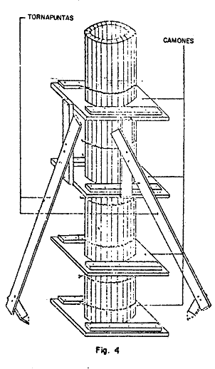 Tecnoconcreto: Despiece de cimbra de madera para columna de concreto armado