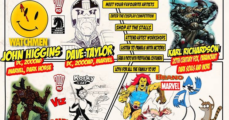 Lew Stringer Comics: Next event: Preston Comic Con