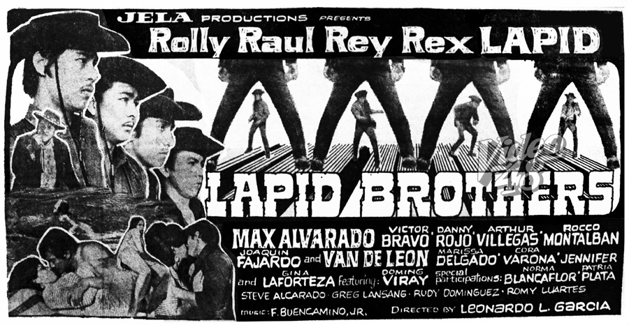 Video 48: THE SIXTIES # 1457: ROLLY LAPID, RAUL LAPID, REY LAPID, REX ...