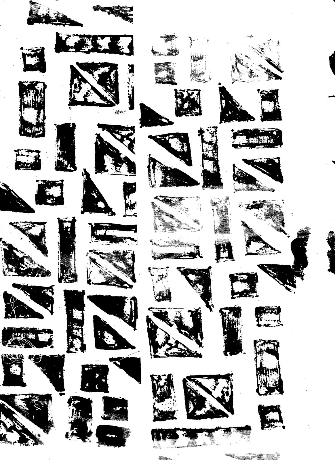 Emma's Fashion Digital Sketchbook: Mark making and print development