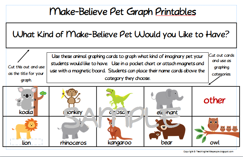 Teaching The Little People: Graphing Pets in Preschool