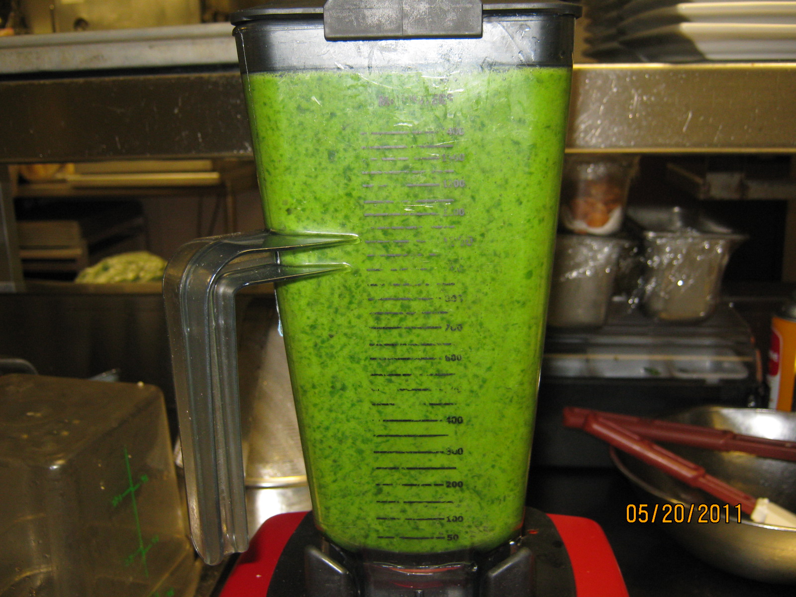 J. Gilbert's 826 Test Kitchen/Chef's Tasting Log: Basil Gelee