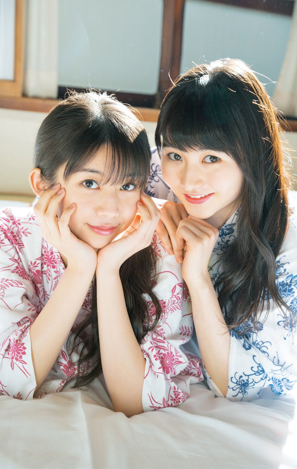 Makino Maria 牧野真莉愛, Ogata Haruna 尾形春水 Morning Musume, Shonen Sunday ...