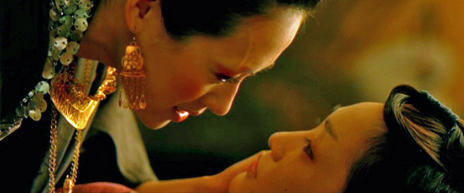 Favorite Hong Kong Actresses Zhang Ziyi And Zhou Xun In The Banquet