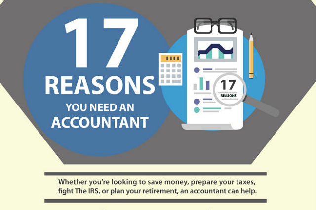 17 Reasons You Need An Accountant [Infographic] - Visualistan