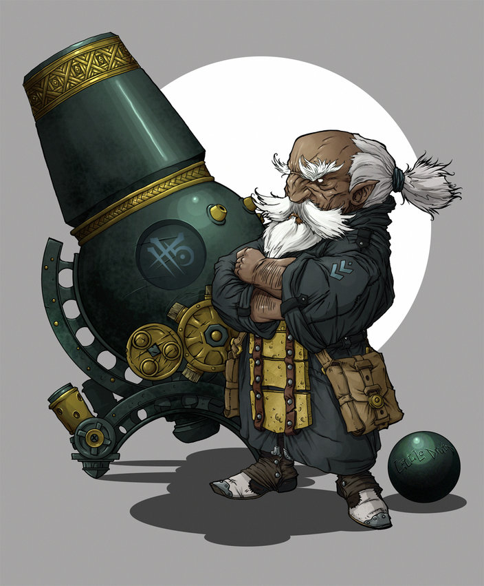 Coins and Scrolls: OSR: Class: Cannoneer (and Cannon Rules)