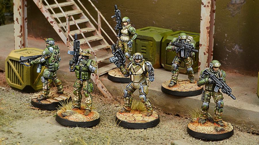 Wargame News and Terrain: Corvus Belli: New Infinity Miniatures Released