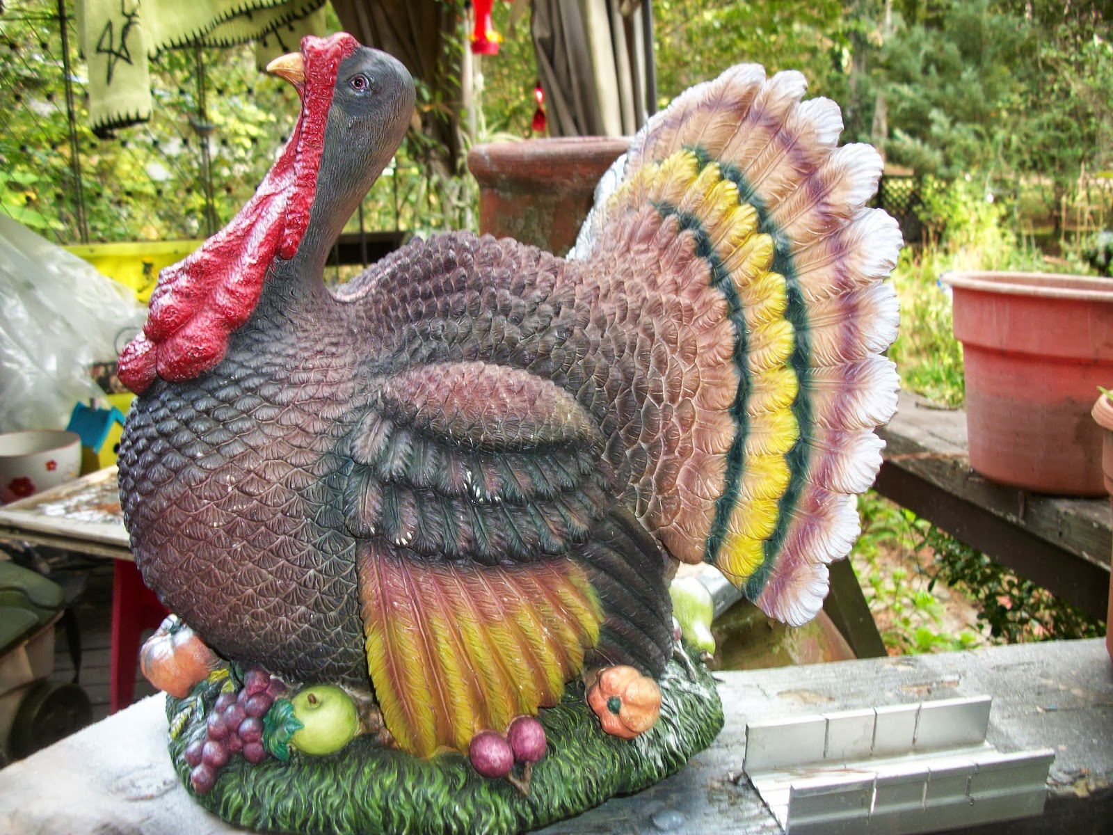 PAINT OR DIG: A REPRIEVE FOR AN UGLY TURKEY