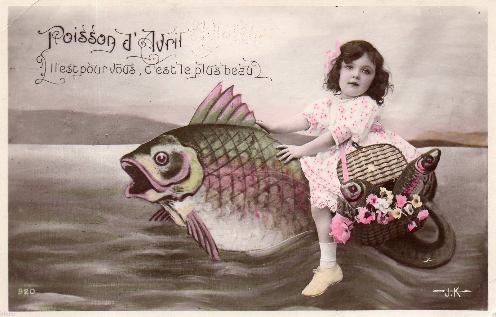 Poisson d’Avril! – 20 Adorable Postcards From the 1900s Featuring ...