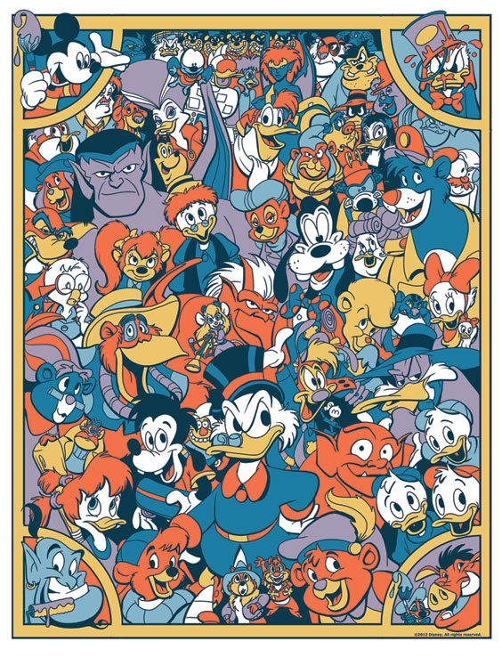 INSIDE THE ROCK POSTER FRAME BLOG: Disney D23 Poster Release Dave ...