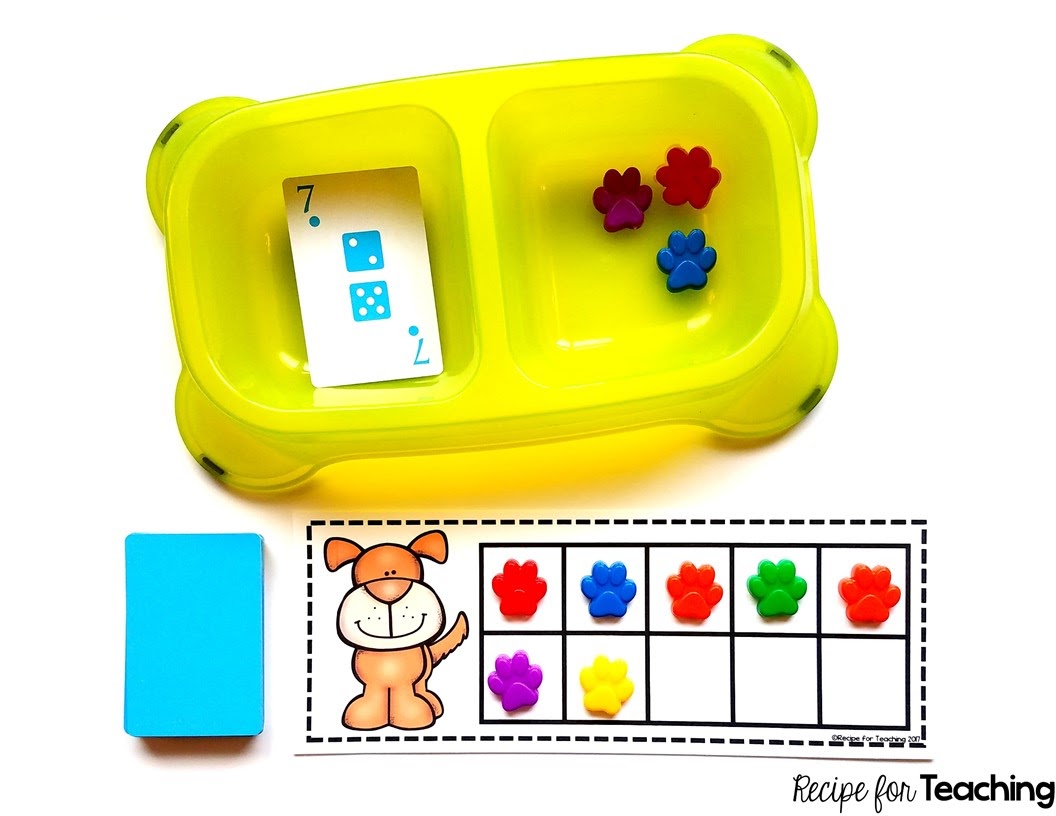 Paw Print Math - Recipe for Teaching