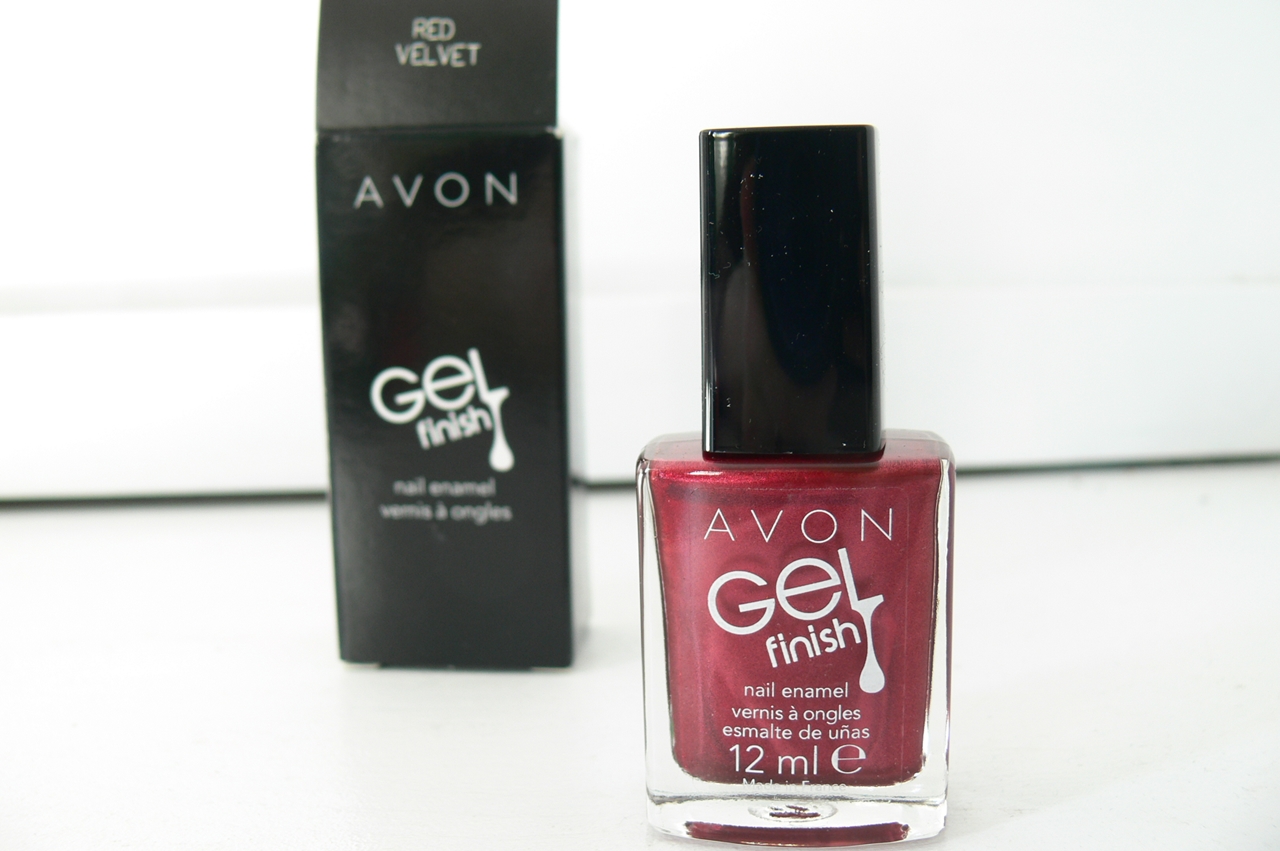 Avon Gel Finish - Red Velvet