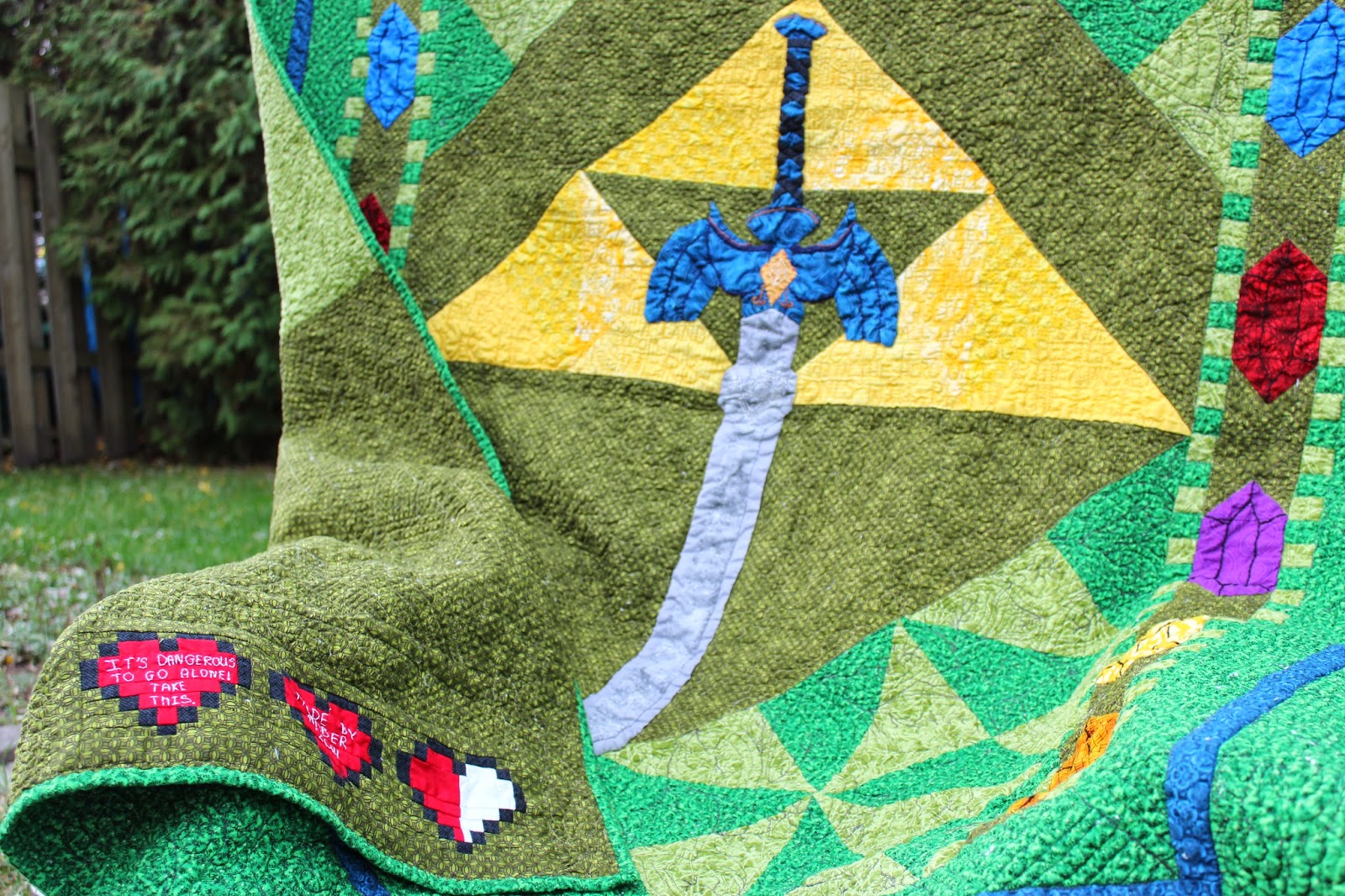 Oh Sew Crafty: Zelda Quilt