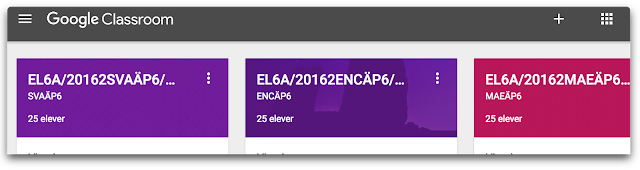 Kom igång med Classroom