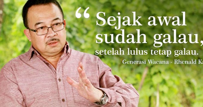 Generasi Wacana - Rhenald Kasali ~ Cara Mudah