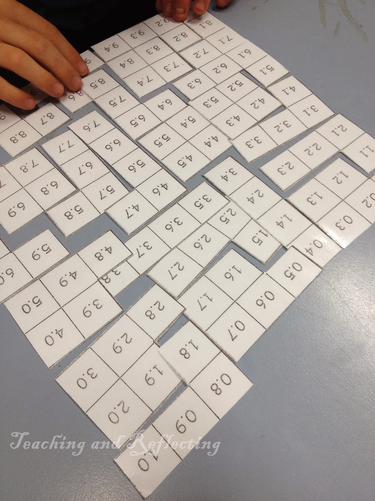 Teaching and Reflecting: Manipulating Maths