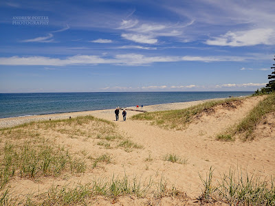 Andrew Potter Photo Blog: Mouth of Two Hearted River State Forest