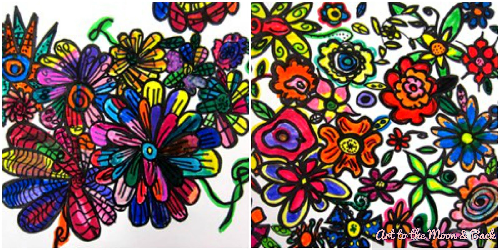 Art to the Moon & Back: Pop Art Flowers