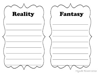 B is for Bilingual: Fantasy & Reality Freebie!