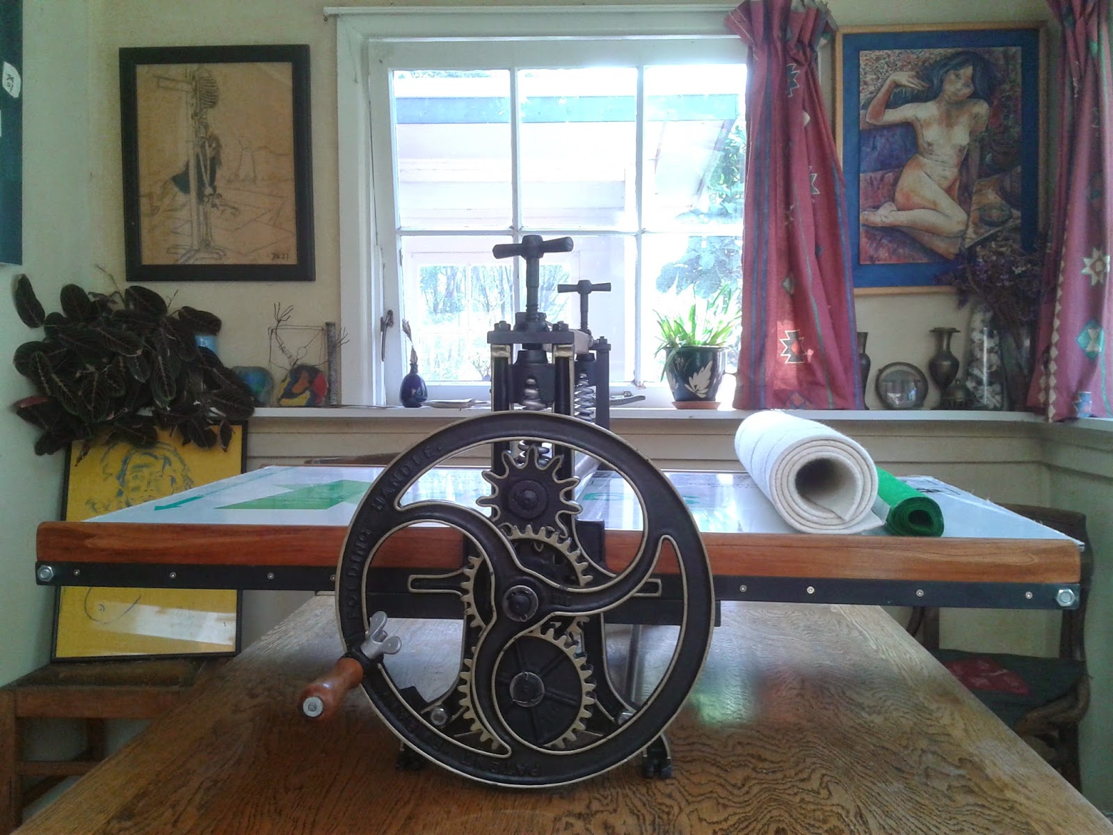 CLASSIC ETCHING PRESSES: 24 Inch Table Top Press