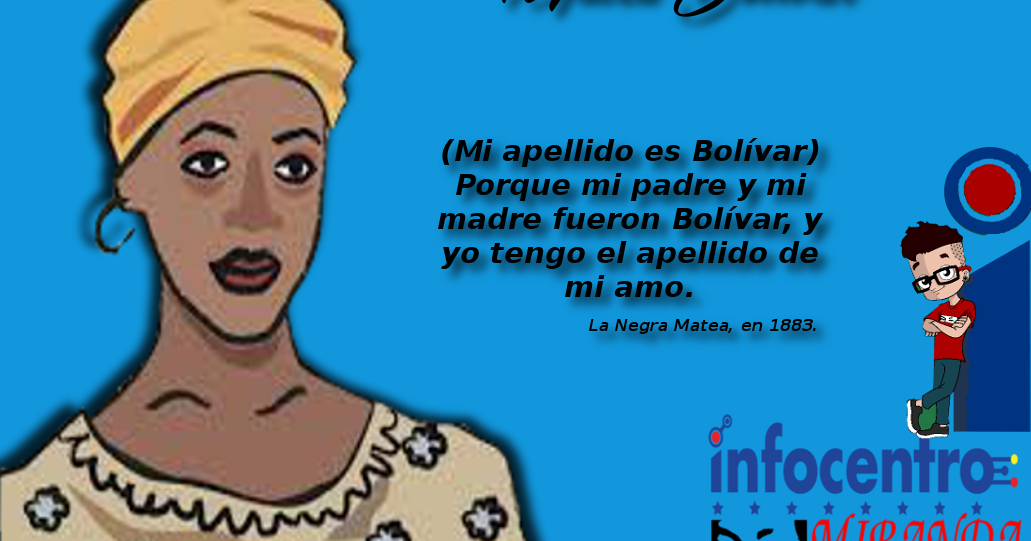 21 de septiembre de 1773 Nace Matea Bolívar