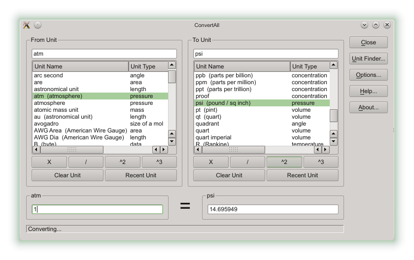ConvertAll - Aplikasi Metric Converter | Linux Desktop