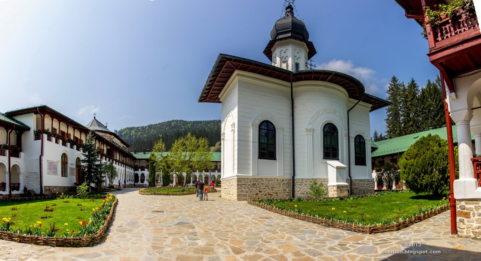 Octavian Serban: Agapia Monastery...