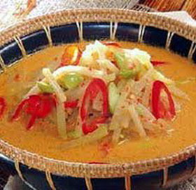 Sayur Lodeh Labu Siam - Aneka Resep Vegetarian