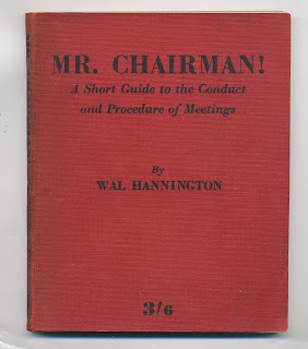 Hayes Peoples History: Mr Chairman by Wal Hannington