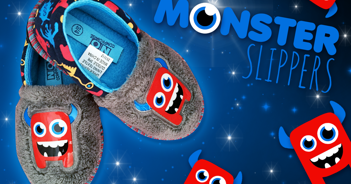 Monday Mommy: Monster Slippers