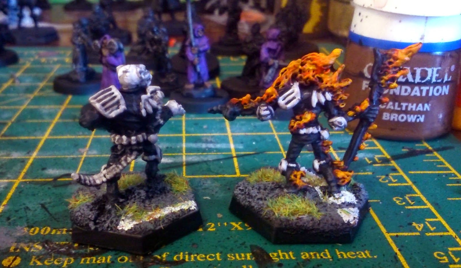 Oldhammer on a budget: Painting Citadel Judge Dredd Part 8 - Dark Judge ...