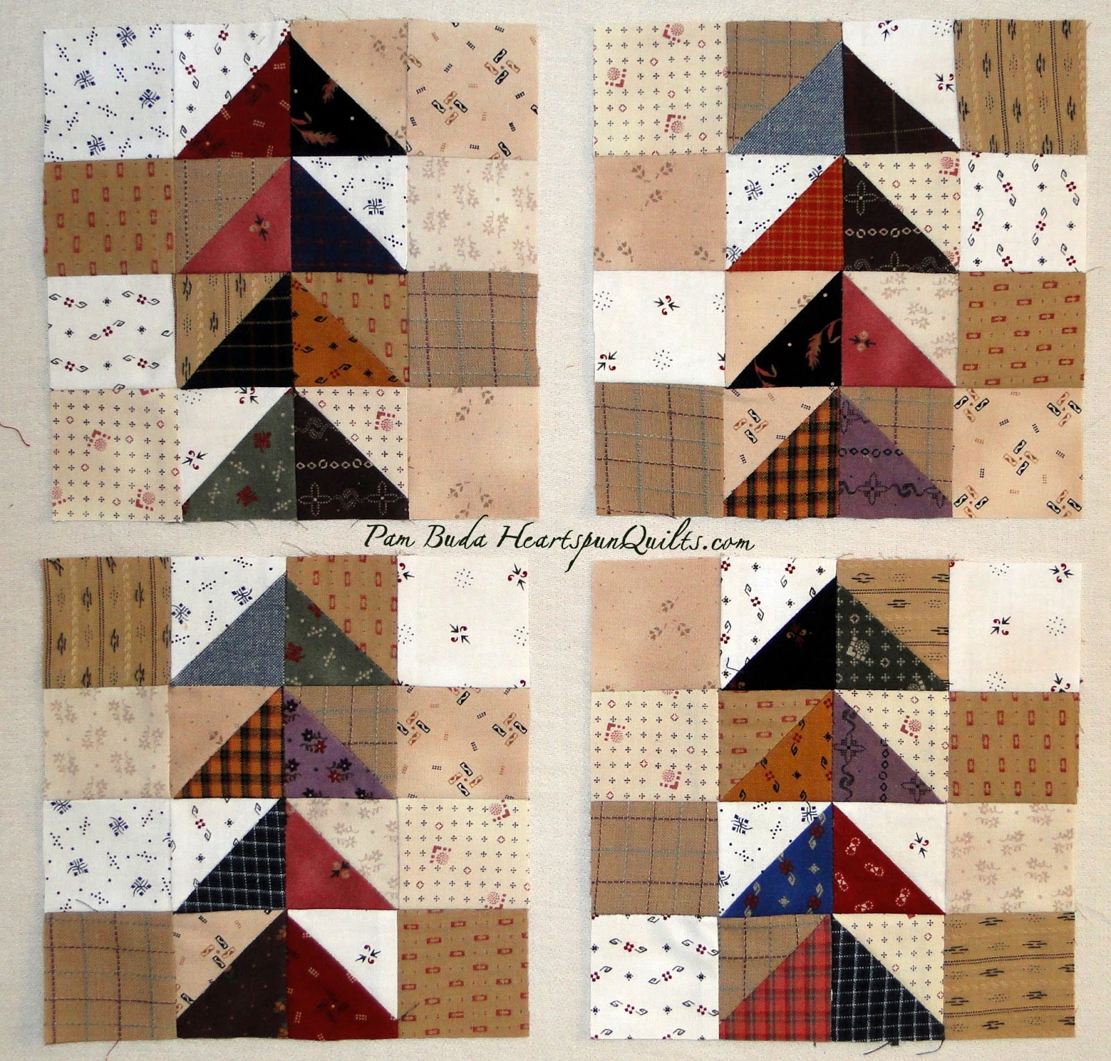Heartspun Quilts ~ Pam Buda: Nabby's Dowry Sew~Along Part Eleven
