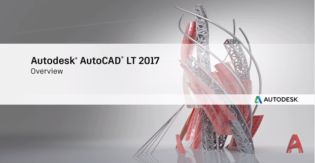 오토데스크 AutoCAD LT 2017 오버뷰 영상 [참고]