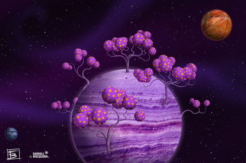 whale on wheels: Baby jake Planets